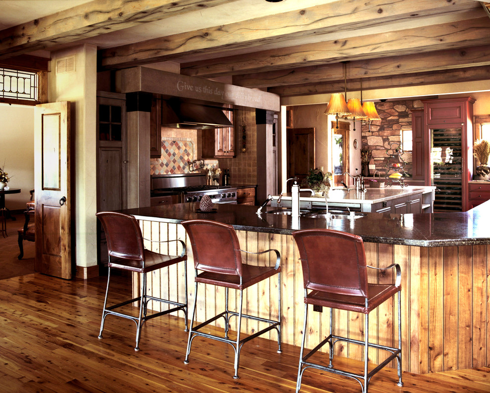 Western Ranch - Rustic - Kitchen - Denver - by MQ Architecture & Design ...