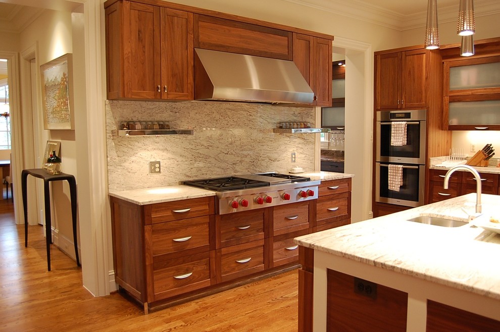 Whimsical Walnut - Modern - Kitchen - DC Metro - by Lobkovich Kitchen ...