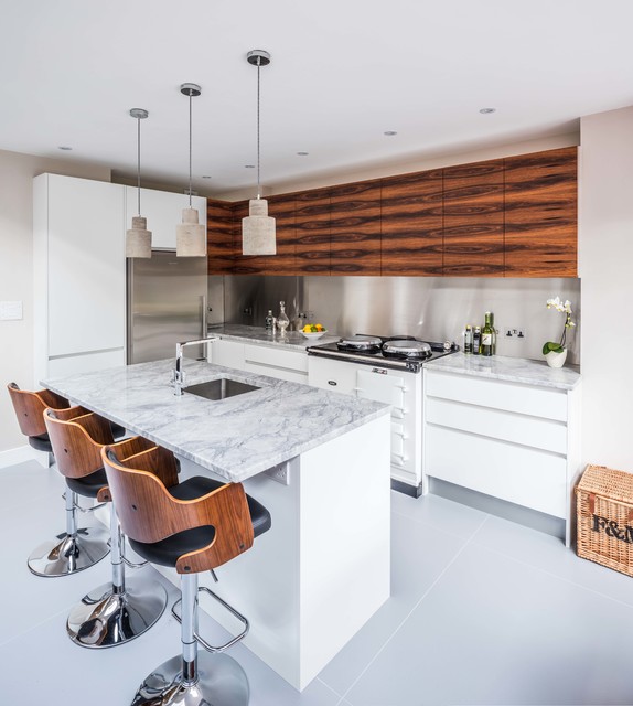 White & Santos Rosewood Kitchen - Contemporary - Kitchen - Oxfordshire ...