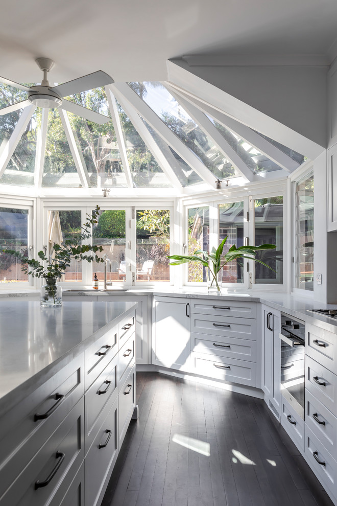 White Hamptons Kitchen - Beach Style - Kitchen - Sydney - by Blue Tea ...