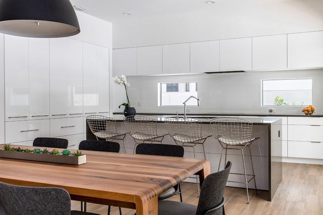 White High Gloss - Modern - Kitchen - Orlando - by Krista Agapito - S&W ...
