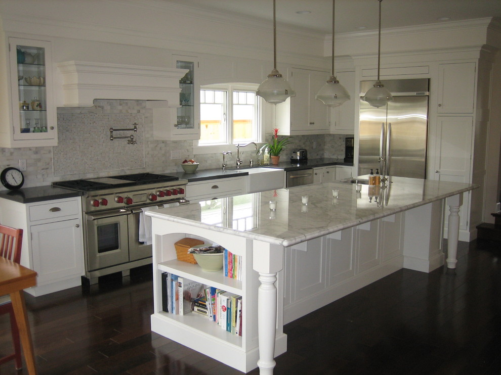 White Kitchen - Contemporary - Kitchen - Other - by Robin Denker ...