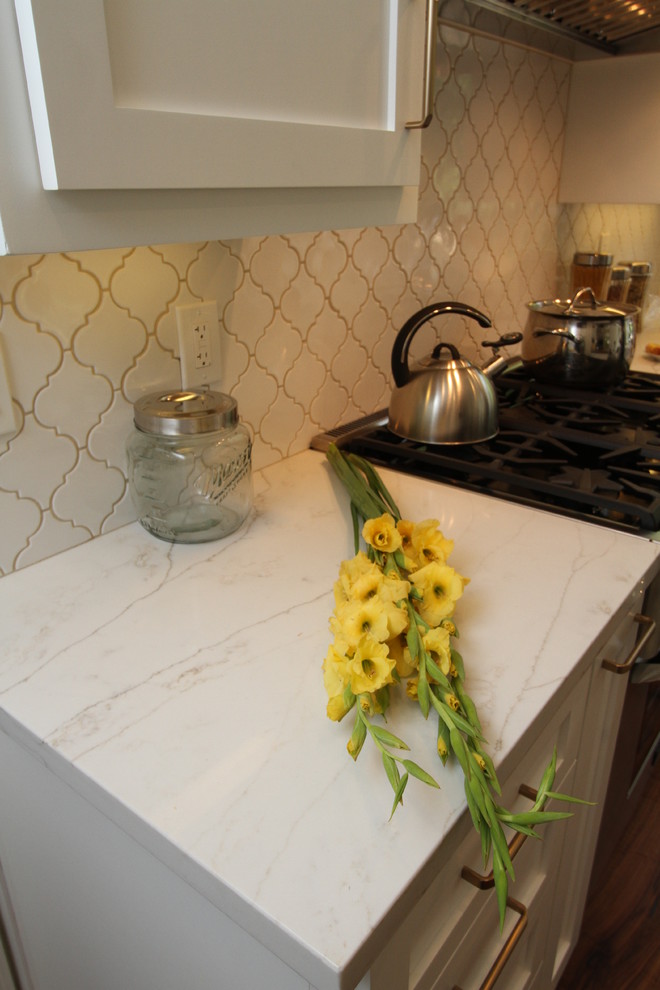 White Kitchen with Shiplap - Traditional - Kitchen - Orange County - by ...