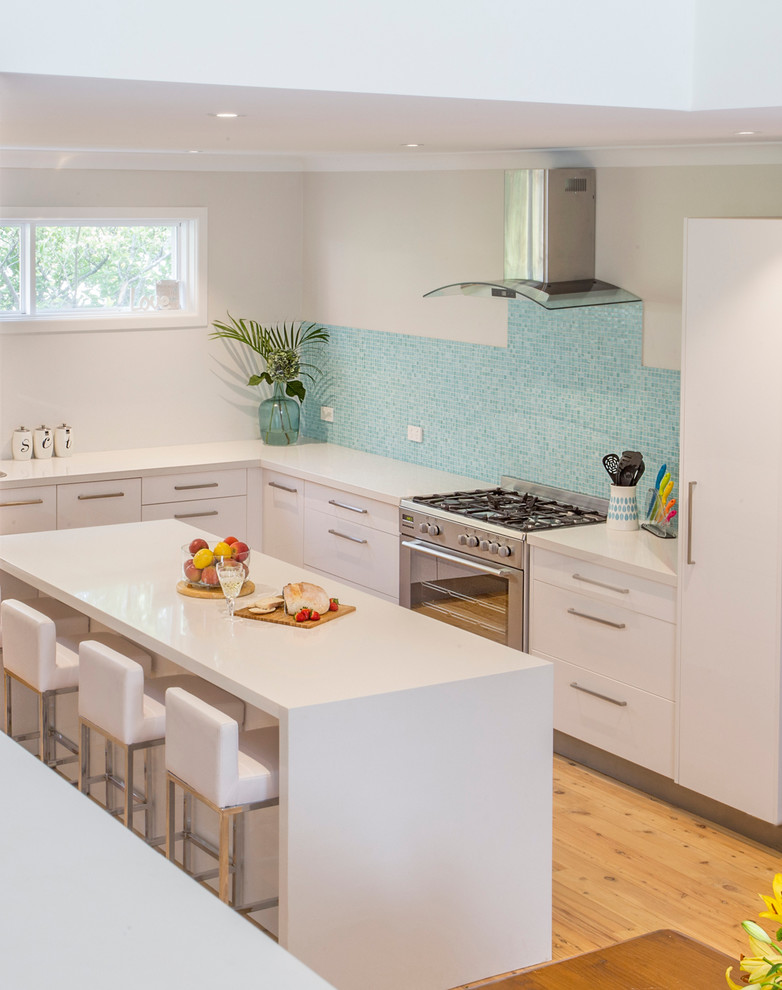 White Kitchens - Contemporary - Kitchen - Miami - by Granite ...