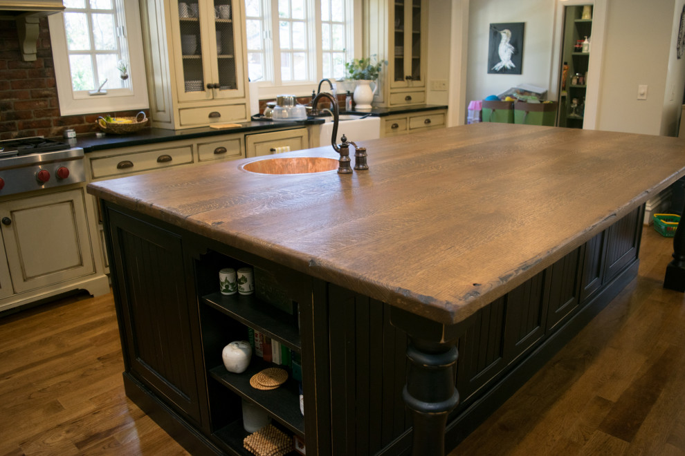 White Oak Kitchen Island - Cuisine - Atlanta - par Against the Grain ...