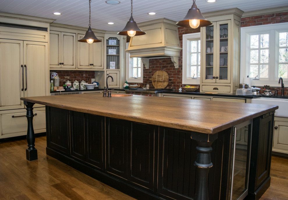 White Oak Kitchen Island - Kitchen - Atlanta - by Against the Grain ...
