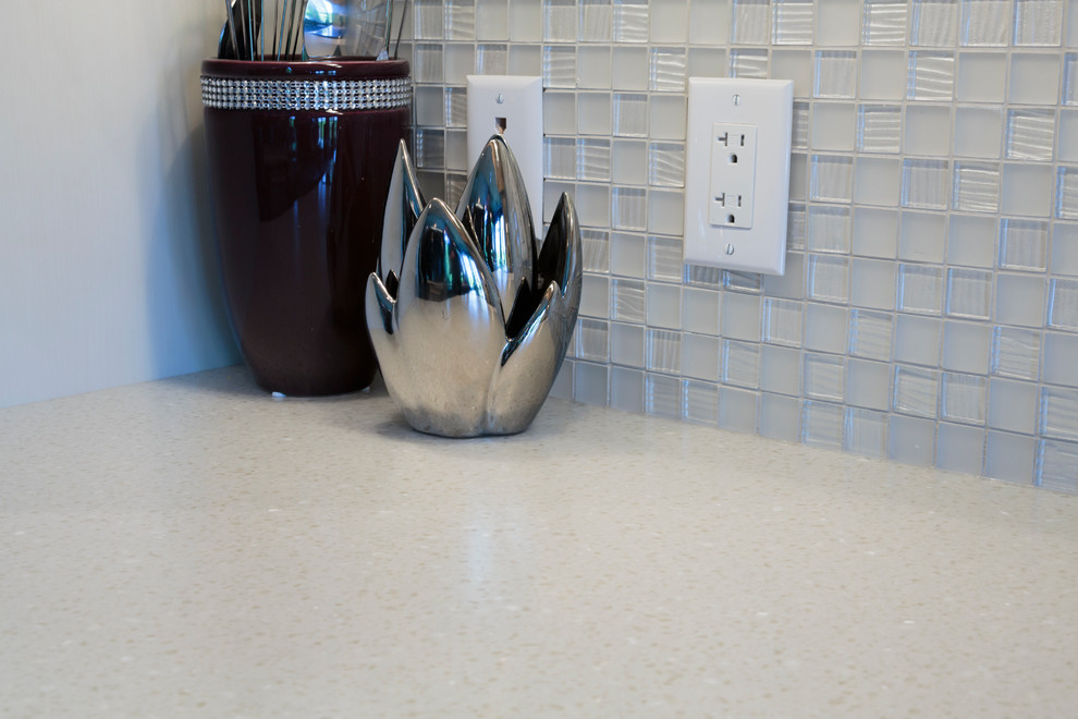 White Pebble EOS Solid Surface Bathroom - Contemporary - Kitchen ...