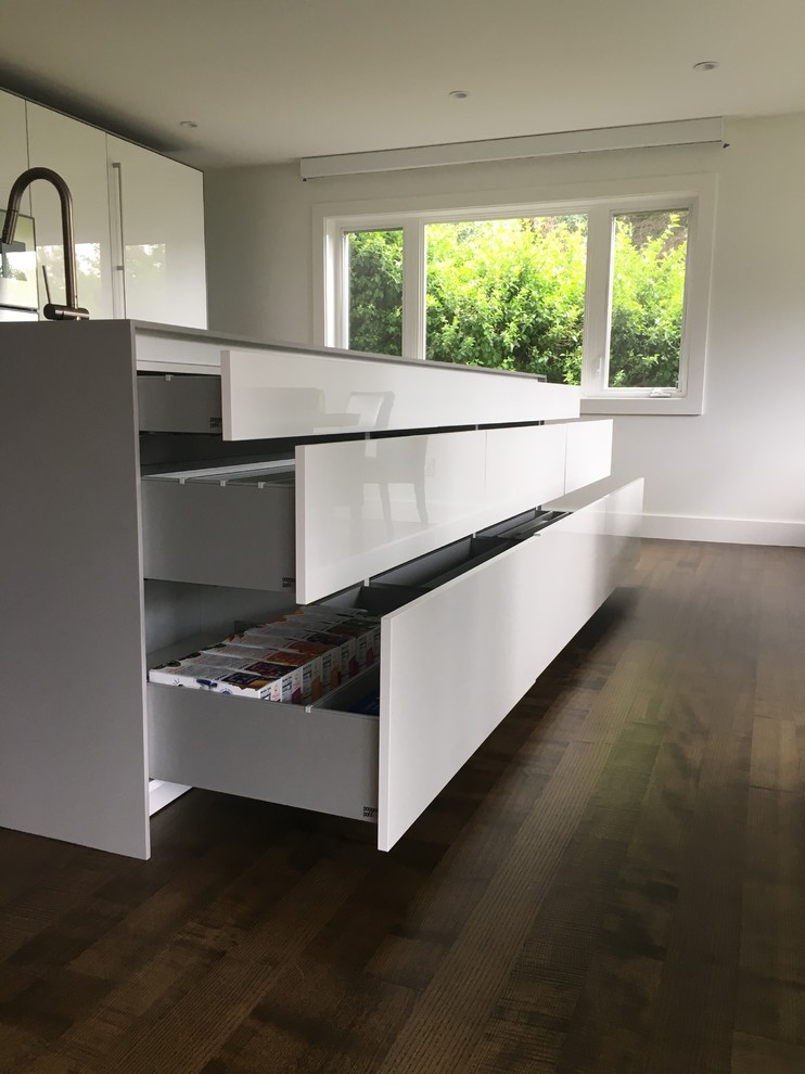 White Poggenpohl Kitchen and Laundry - Contemporary - Kitchen - Hawaii ...