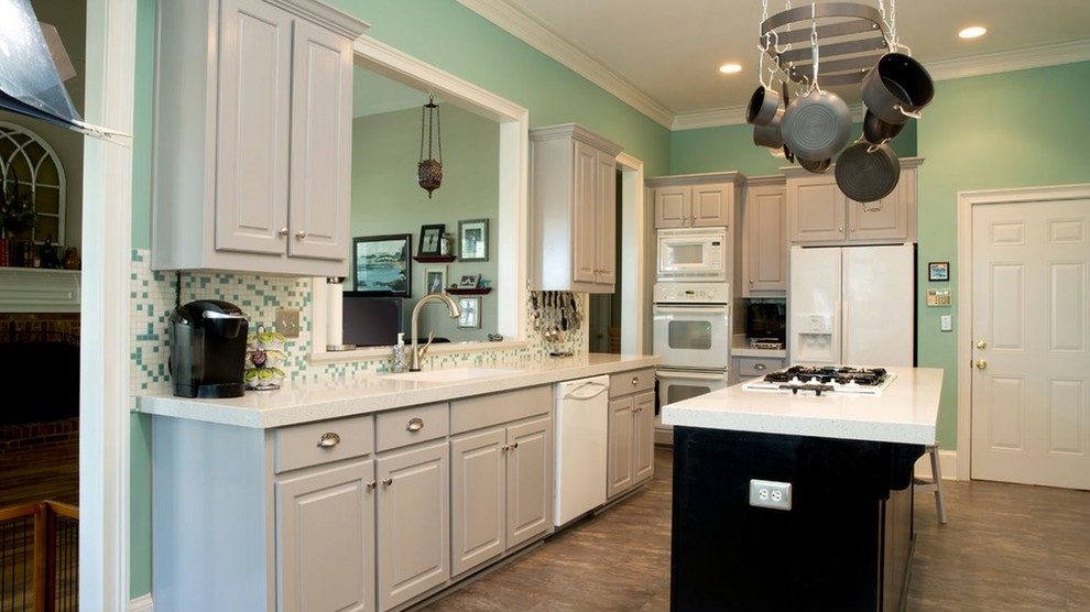 White Star Countertop Kitchen - Traditional - Kitchen - Other - by ...