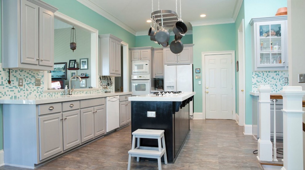 White Star Countertop Kitchen - Traditional - Kitchen - Other - by ...