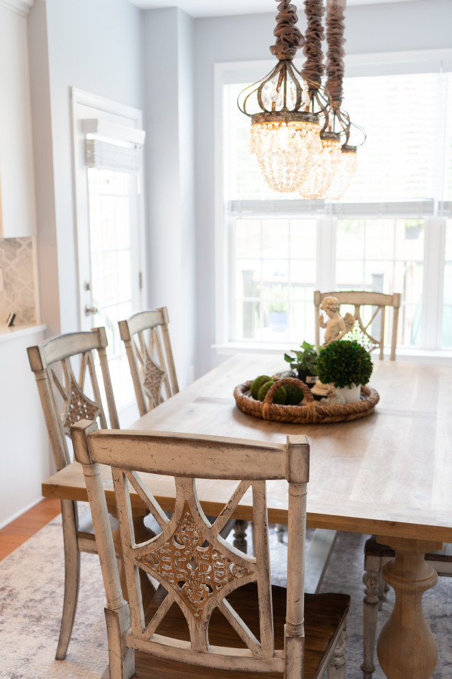 White Zen Kitchen - Shabby-chic Style - Kitchen - Raleigh - by CityRock ...