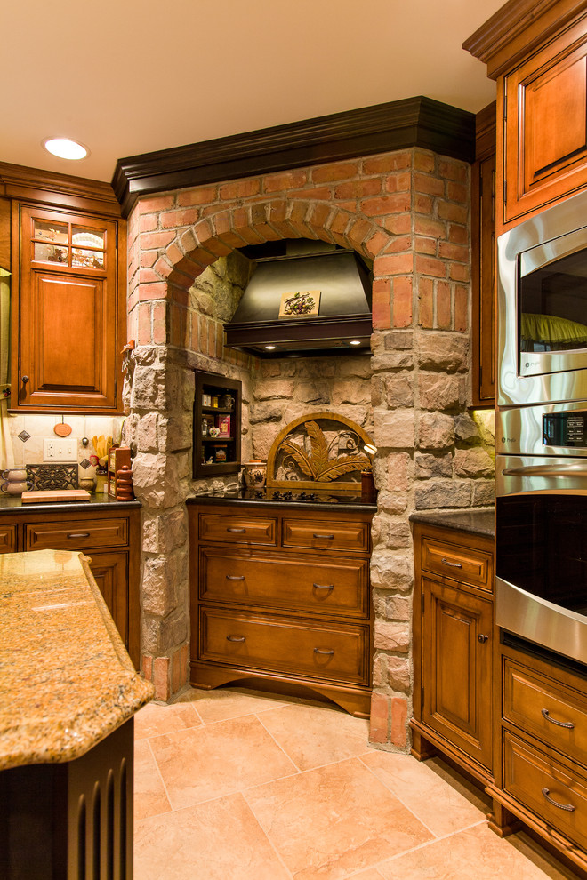 Whole House Remodel Recessed Cooktop area - Traditional - Kitchen ...