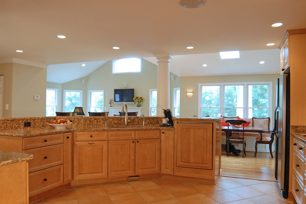 Whole House Remodel with Open Concept Kitchen in McLean, VA - Traditional - Kitchen - DC Metro ...