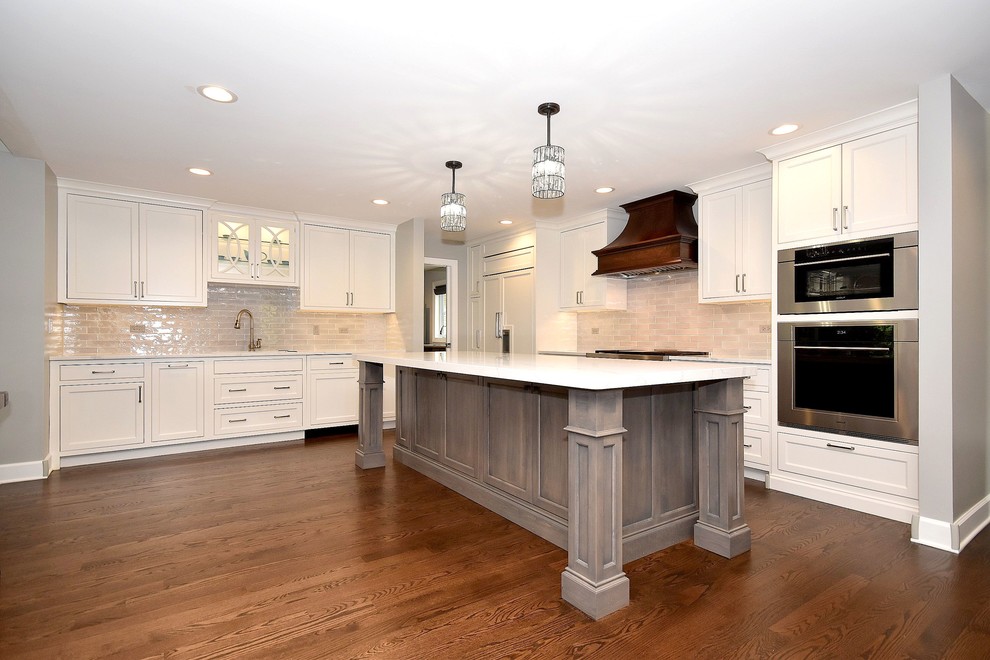 Wildwood Mixed Finishes - Traditional - Kitchen - Chicago - by Amish ...