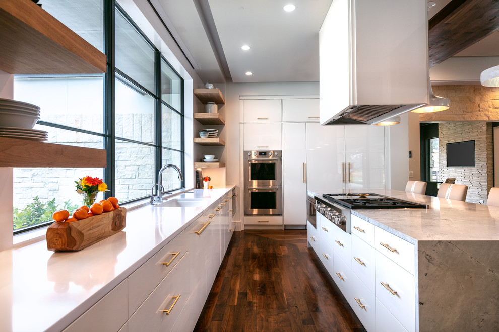 Willow Creek Ranch Custom Home - Modern - Kitchen - by Alair Homes ...