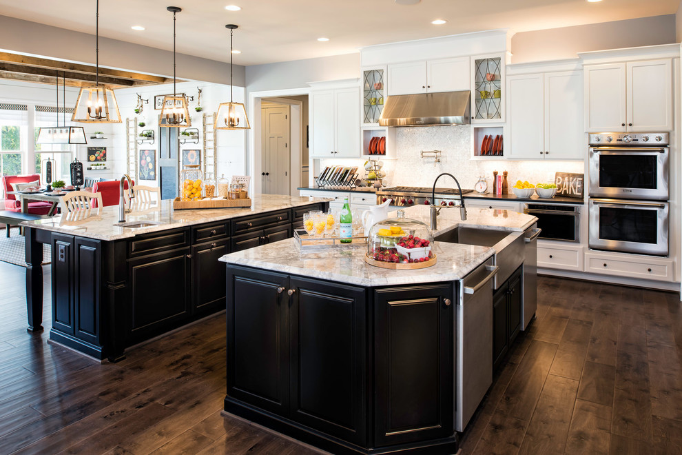 Willowsford Hamilton Model-Camberley Homes - Farmhouse - Kitchen - DC ...