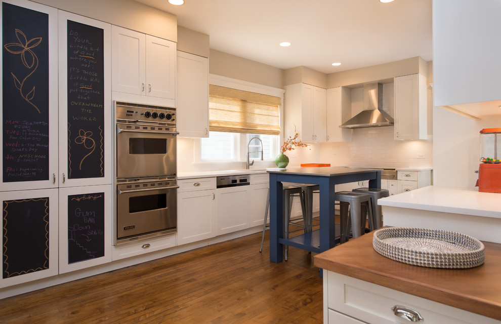 Wilmette Kitchen re-do - Beach Style - Kitchen - Chicago - by MJM ...