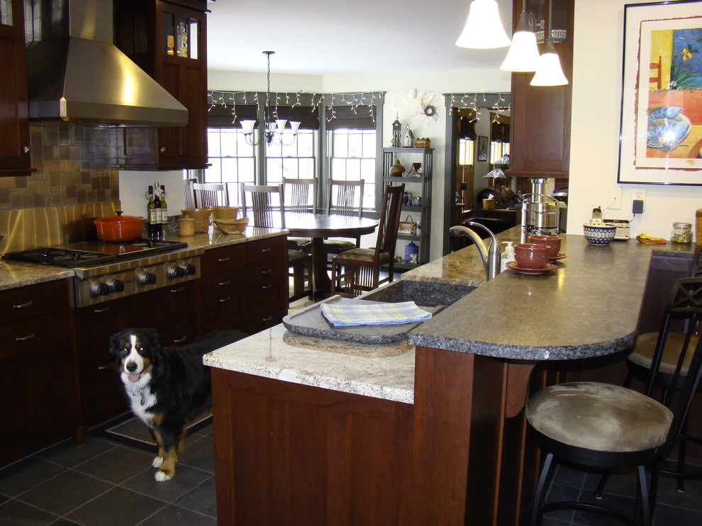 Windham Kitchen - Craftsman - Kitchen - Portland Maine - by Robin ...