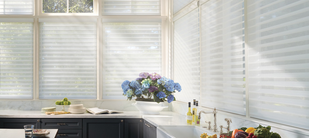 WINDOW SHADES - SHEER SHADINGS - Hunter Douglas Silhouette Shades ...