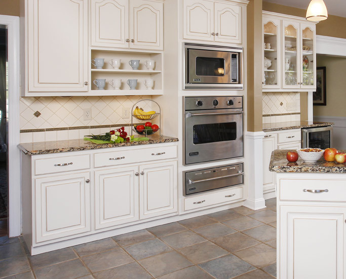 Winter White Kitchen - Traditional - Kitchen - Philadelphia - by ...