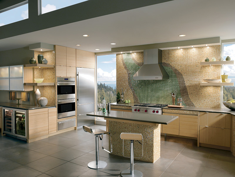 Wolf 30" E Series Transitional Built-In Double Oven Stainless Steel ...