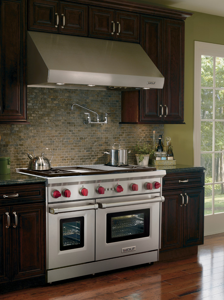 Wolf 54" Wall Mount Canopy Range Hood, Stainless Steel | PW542418 ...
