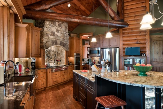 Wolf Laurel Country Club - Rustic - Kitchen - Other - by Mason Elliott ...