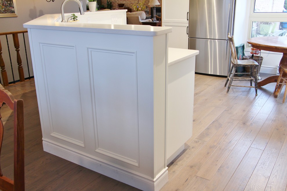 Wonderful White Corner Kitchen - Transitional - Kitchen - Toronto - by ...