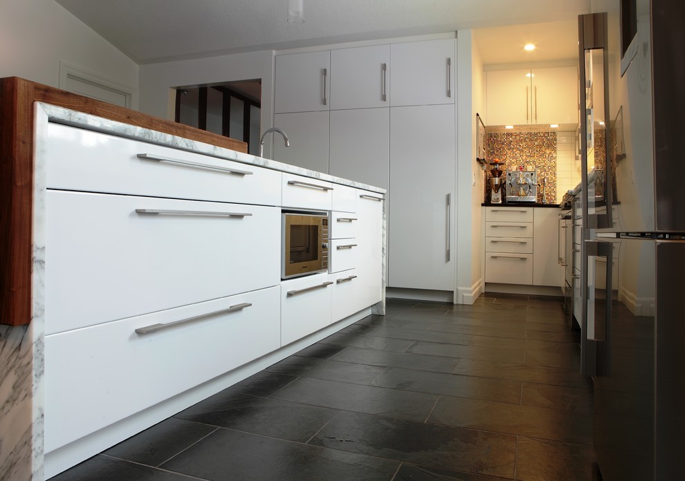 Inspiration de comptoir en bois - Modern - Kitchen - Montreal - by ...