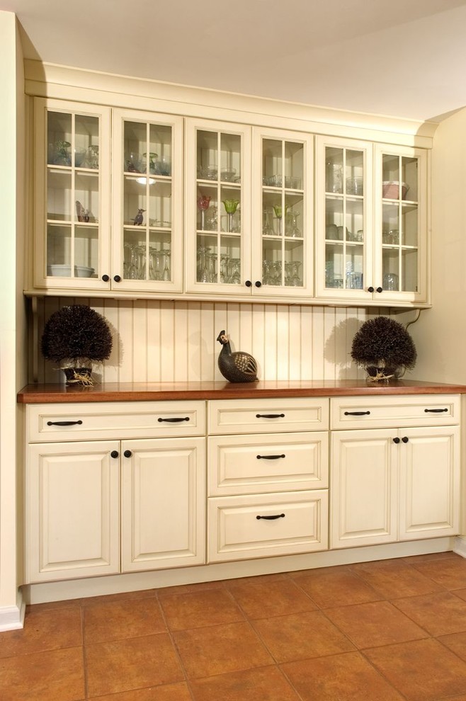 Wood n' White - Mediterranean - Kitchen - Philadelphia - by Cranbury ...