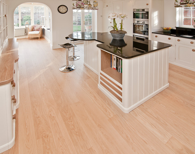 Wood - Oak Knotless - Kitchen - Kent - by Naos Floors Ltd. | Houzz UK