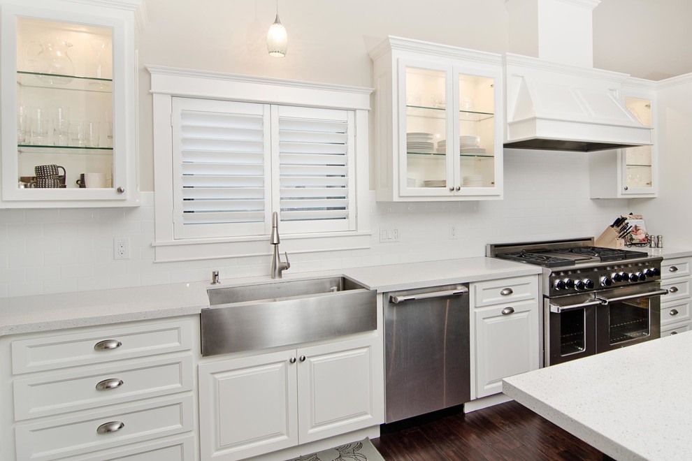 Wood Plantation Shutters - Contemporary - Kitchen - San Francisco - by JMK Shutters | Houzz