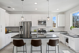 Woodbridge Model Home - Transitional - Kitchen - Austin - by Dawn Hearn ...