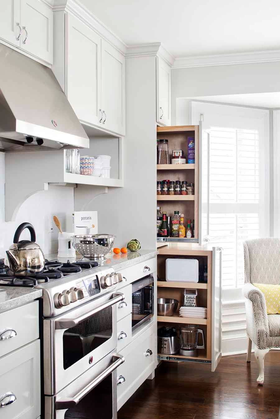 22 Grandes Astuces Gain De Place Pour Optimiser Une Petite Cuisine