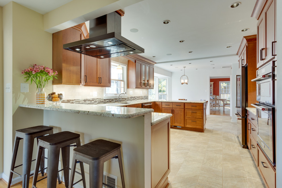 Woodharbor Provence Cherry Ginger Kitchen Cabinets by Reico Kitchen ...