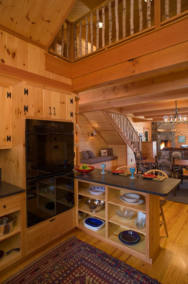 WoodHouse - Rustic - Kitchen - Boston - by Misiaszek Turpin pllc | Houzz
