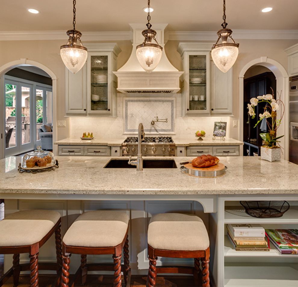 Woodlands Clean Transitional Custom Build - Kitchen - Houston - by ...