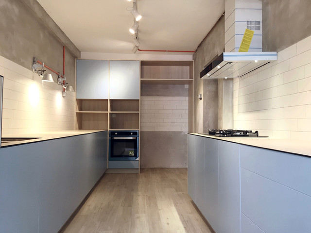 Woodlands HDB Jumbo Flat - Scandinavian - Kitchen - Singapore - by Van ...