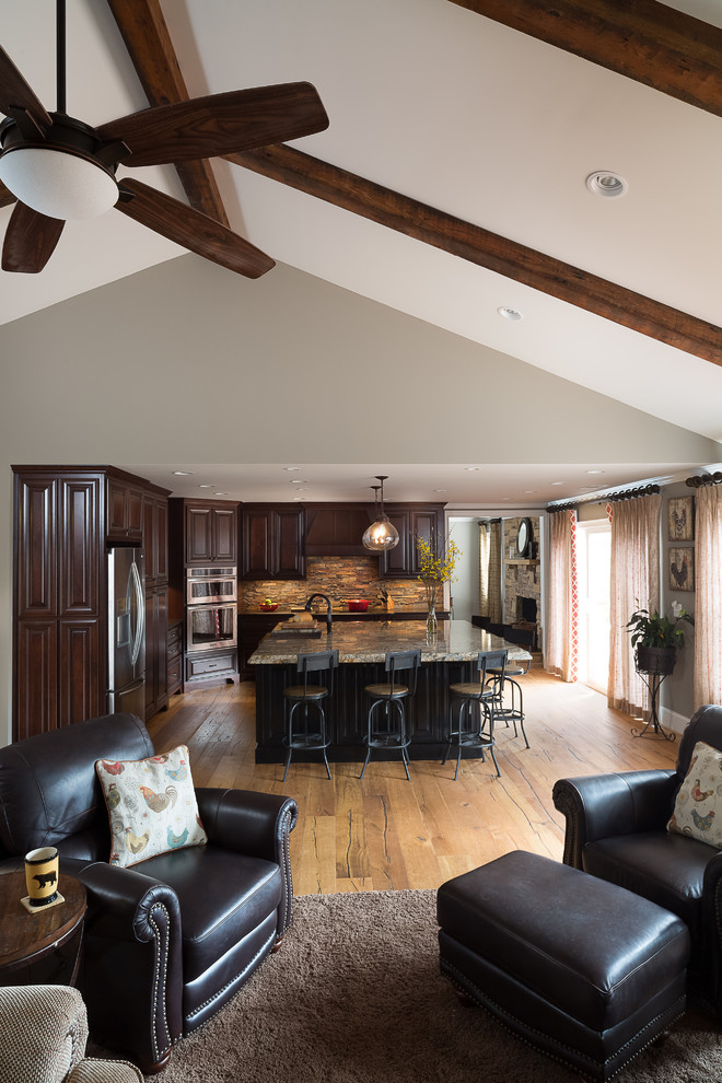 Woodstock Rustic Elegance Kitchen Remodel - Rustic - Kitchen - Atlanta ...