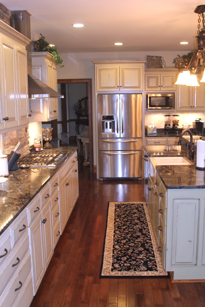 Worn Cabinets For That Unique Look - Kitchen - Richmond - by Mill ...