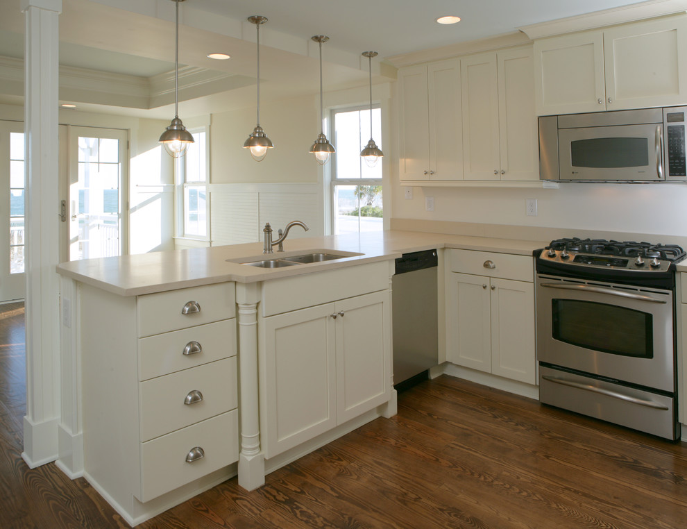 wrightsville beach upstairs kitchen - Traditional - Kitchen - Other ...