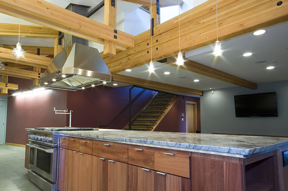Yarrow Point - Northwest Modern Kitchen - Modern - Kitchen - Seattle ...
