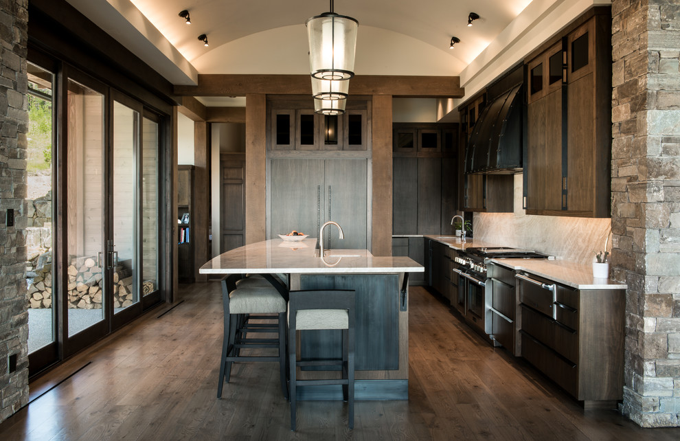 Yellowstone Club Residence - Kitchen - Transitional - Kitchen - Other ...