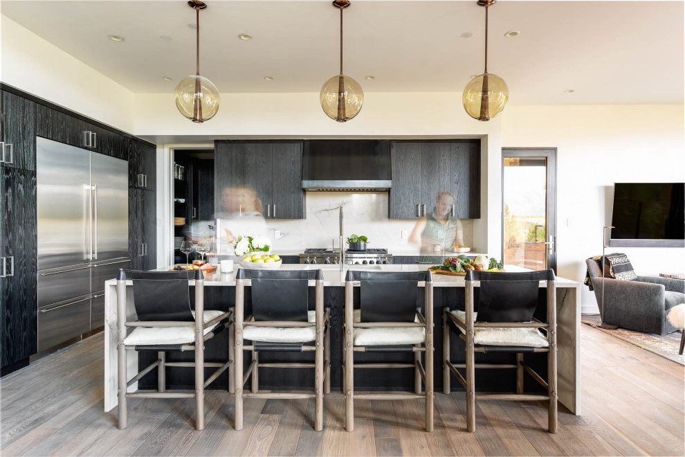 Yellowstone Club Retreat Big Sky Montana - Rustic - Kitchen - Other ...