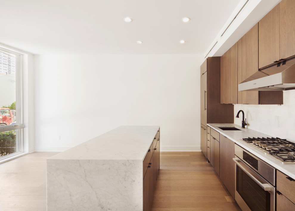 York Street Row House - Modern - Kitchen - New York - by Jeff Jordan ...