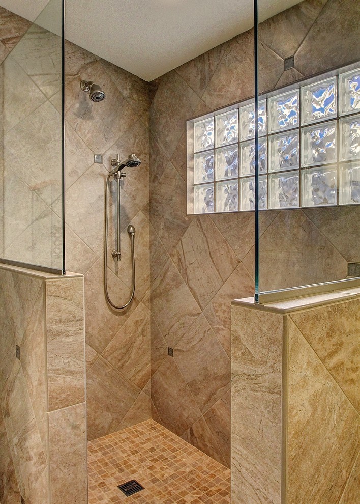 Zero barrier shower - Bathroom - Phoenix - by Custom Creative ...