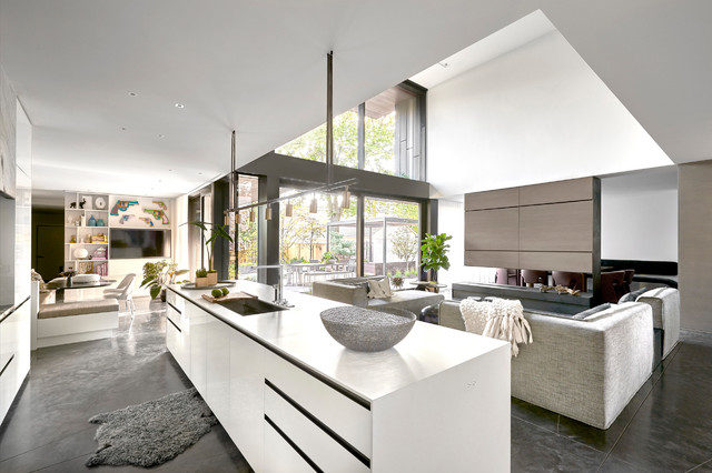 Zinc House- Kitchen - Contemporary - Kitchen - Chicago - by dSPACE ...