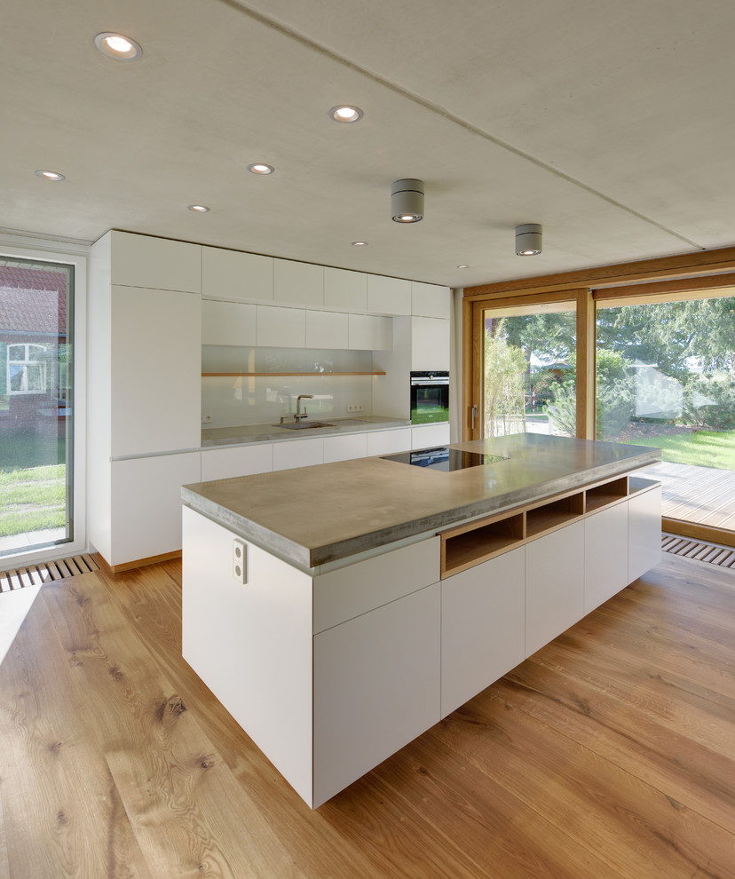 Beton Küchen - Contemporary - Kitchen - Berlin - by BETONWERKSTATT | Houzz