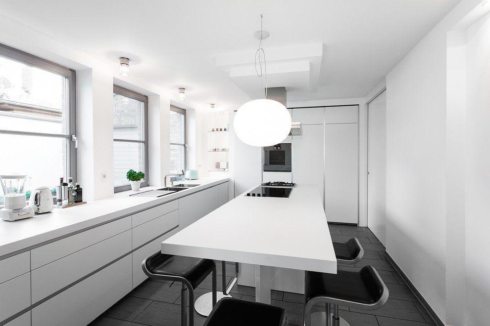 bulthaup b1 - eine Küchenmodernisierung - Contemporain - Cuisine ...