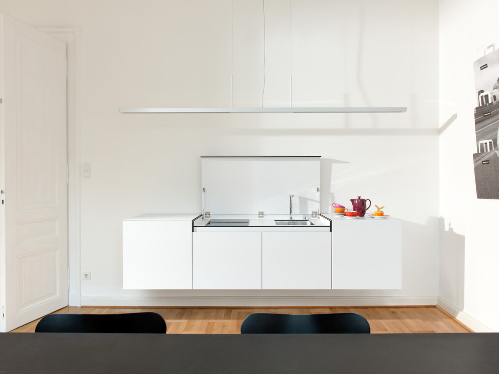 slimline is pure miniki – the invisible kitchen disguised as an elegant ...